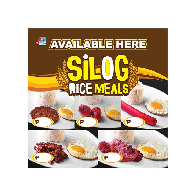 OPC TAPSILOG MENU TARP 17X17 IN | NegosyoNow